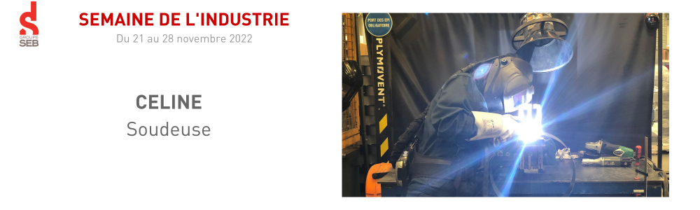 Semaine de l'industrie | Portrait Céline | Groupe SEB